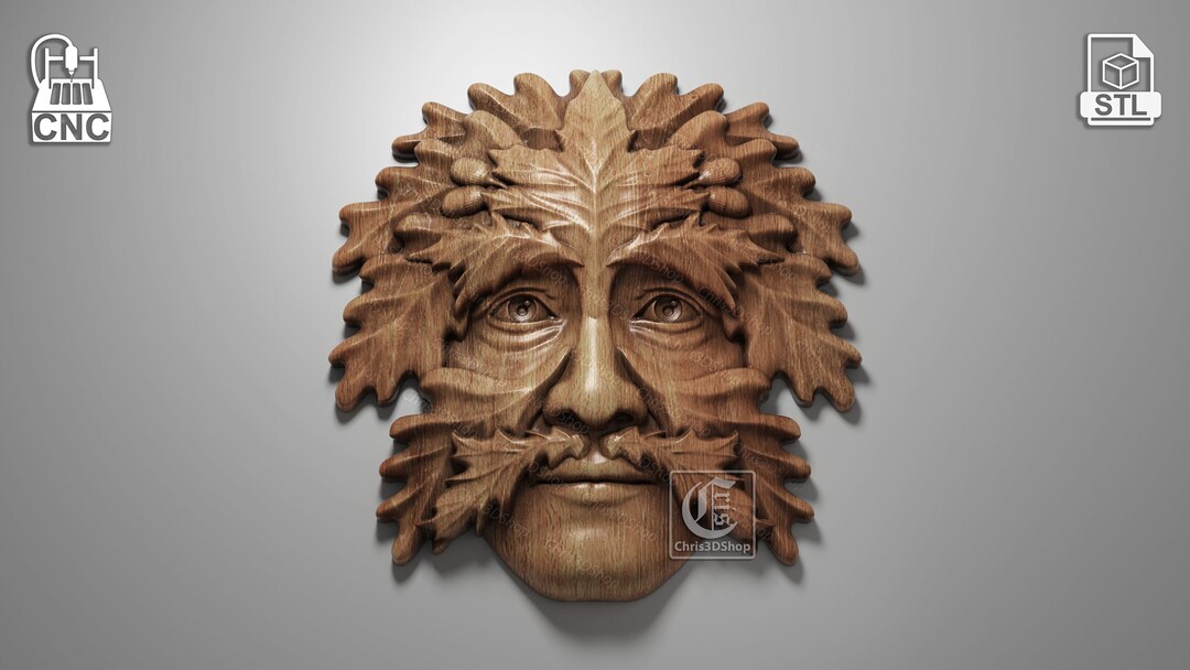 Greenman 2B 3D STL Files for CNC - Etsy
