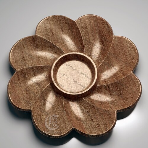 Flower Tray V5 3D STL Model for CNC Routers and 3D Printers - Etsy
