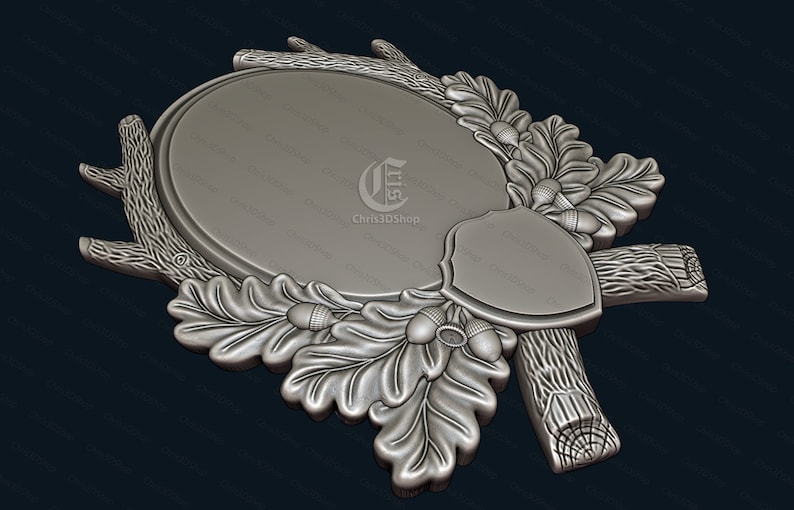 Trophy Mounting Plaque 4 - 3D STL Files for CNC - Etsy