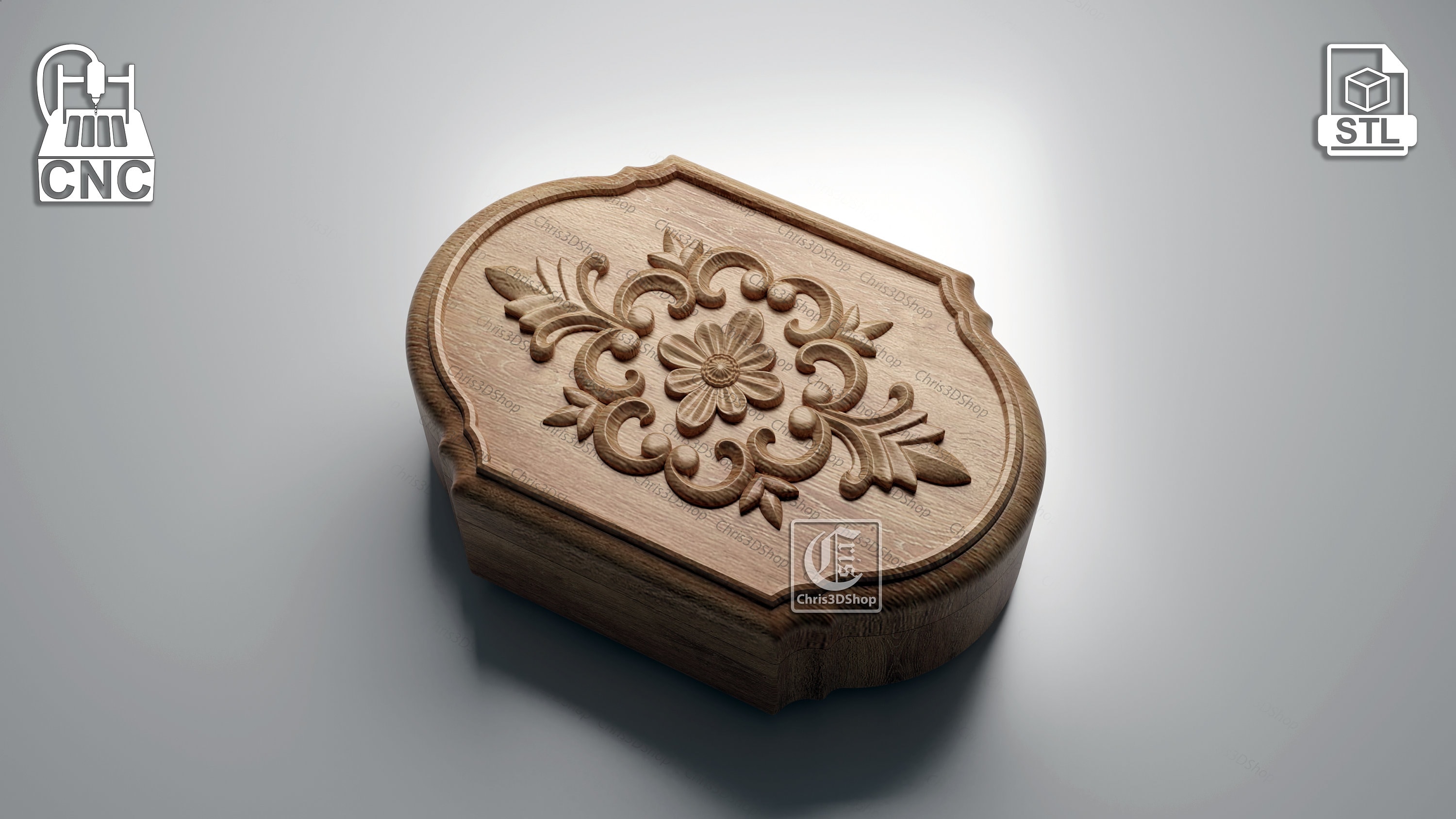 Jewelry Box Files for CNC and 3D Printer - Etsy