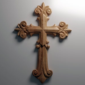Cross 3 3D STL File for CNC and 3D Printer. - Etsy