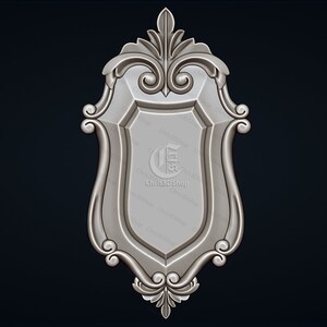 Decorative Plaque - 3D STL Files for CNC - Etsy