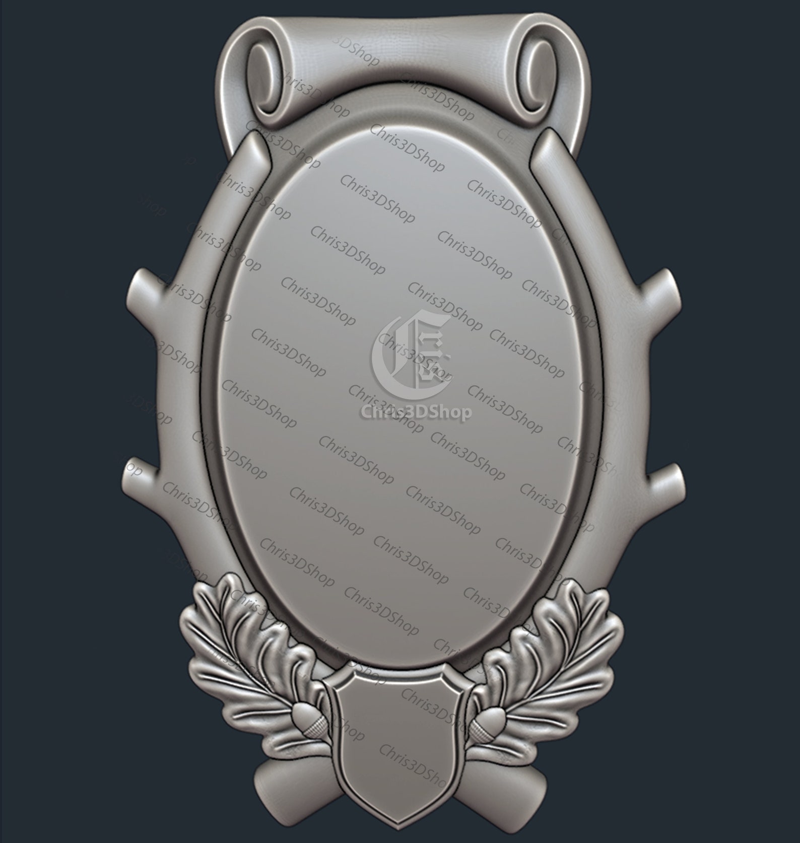 Trophy Mounting Plaque 6 3D STL Files for CNC - Etsy