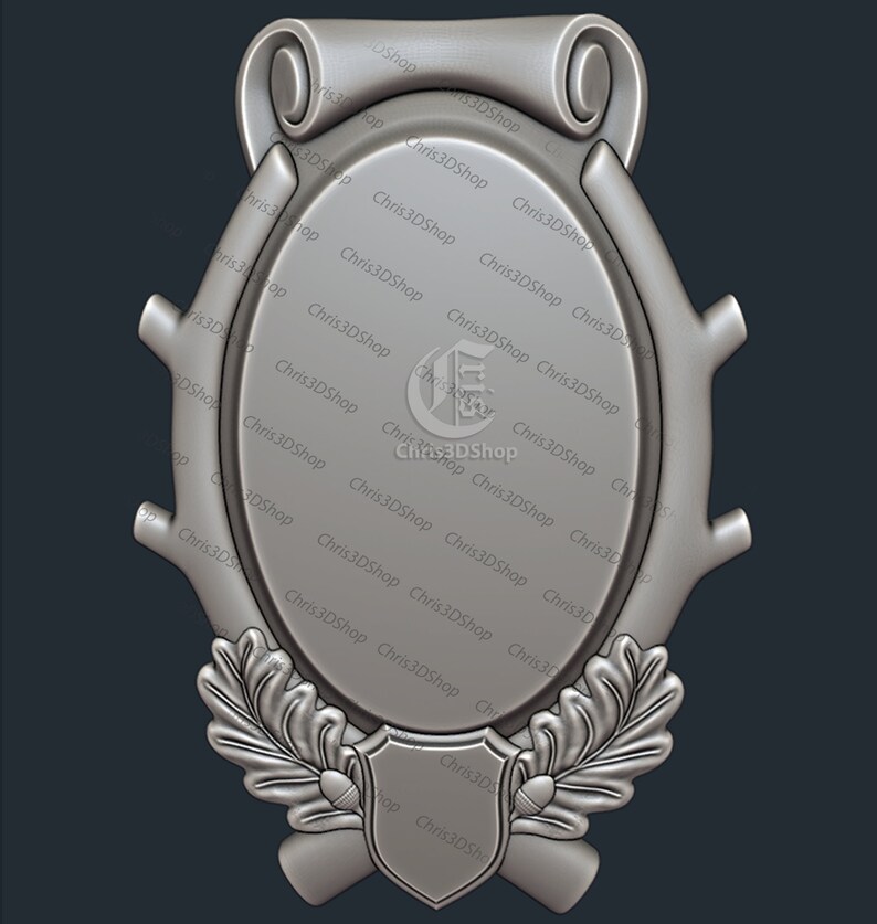 Trophy Mounting Plaque 6 3D STL Files for CNC - Etsy