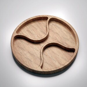 Round Tray V3 - 3D STL and Vector Files for CNC and 3D Printer (stl ...