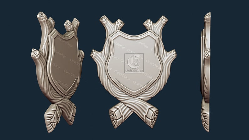 Display Plaque 14 3D STL Files for CNC - Etsy