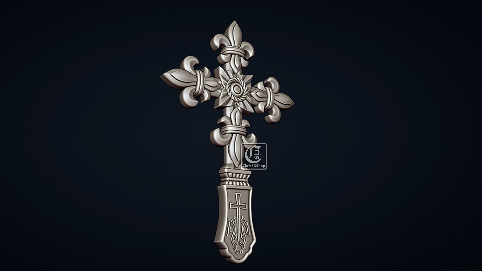 Cross 2 3D STL File for CNC and 3D Printer. - Etsy