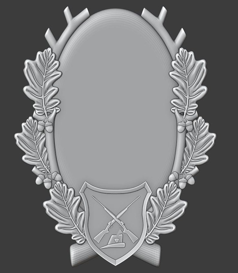 Trophy Mounting Plaque 3D STL Files for CNC | Etsy