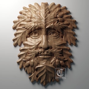 Greenman 2 - 3D STL Files for CNC - Etsy