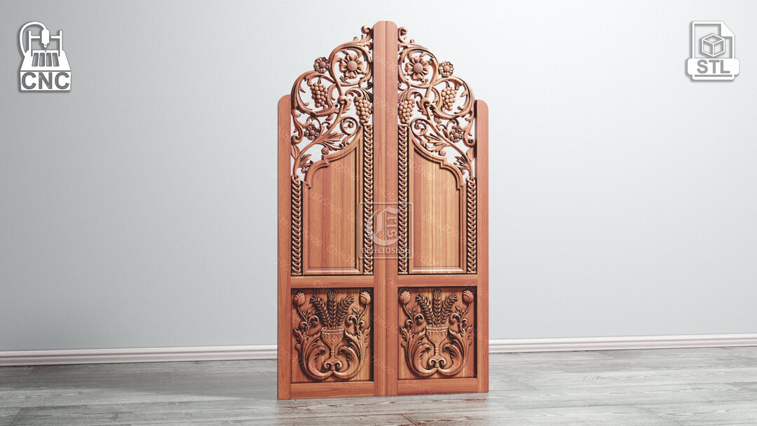 Doubled - Winged Door - Digital Files for CNC Router in STL Format - Etsy