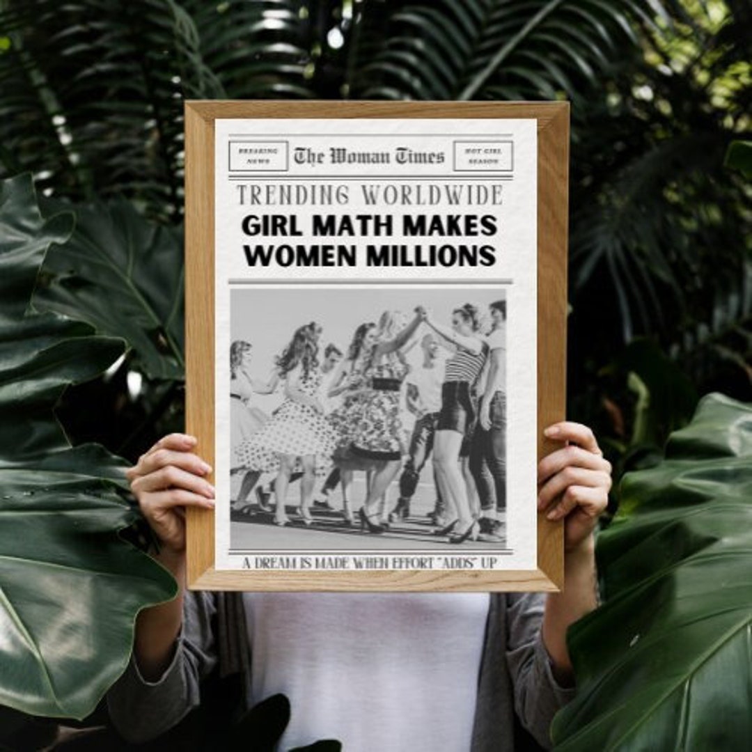 Vintage Newspaper Wall Art - Etsy