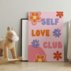 Self Love Club Wall Art, Self Love Print, Self Love Club Prints ...