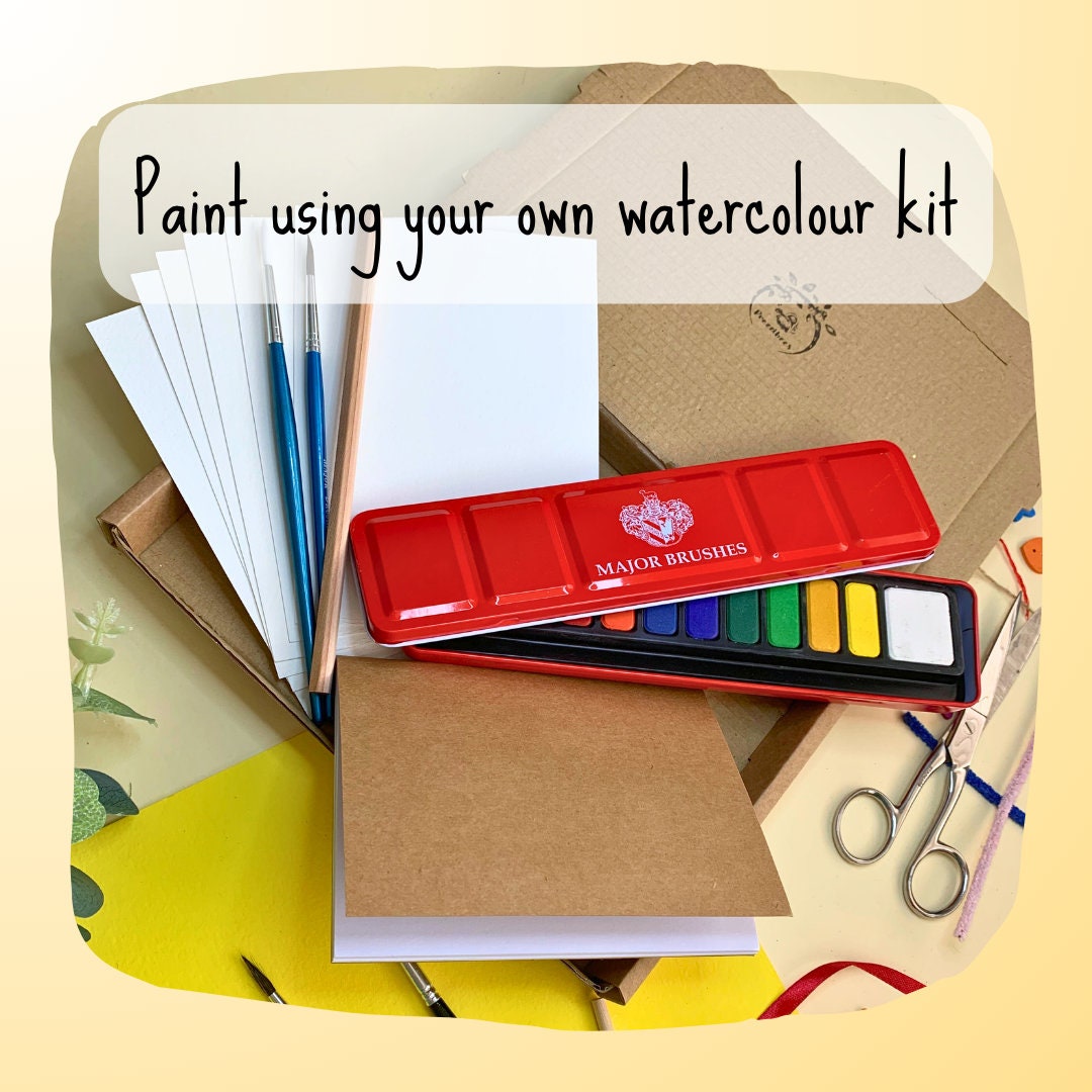 Paint Your Own Watercolours, Watercolour Painting Kit, Eco Friendly ...
