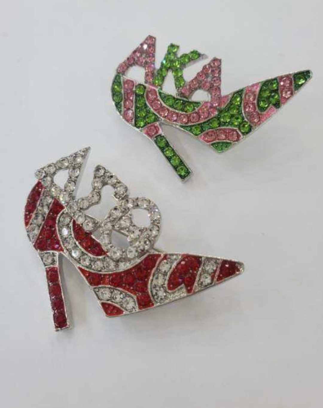High Heel Sorority Brooch - Etsy