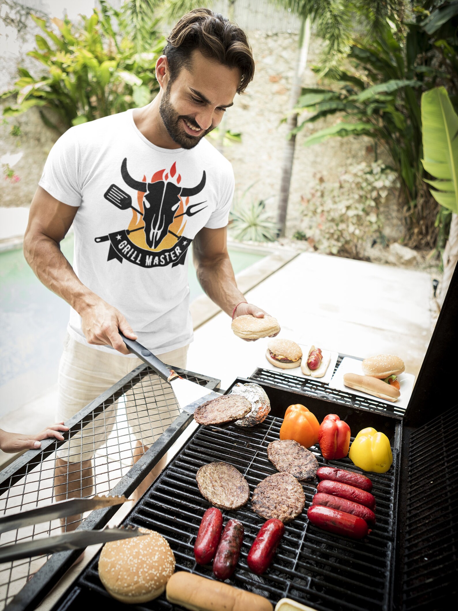 Grill Master SVG for Grill Dad or Fathers Who Love Grilling | Etsy