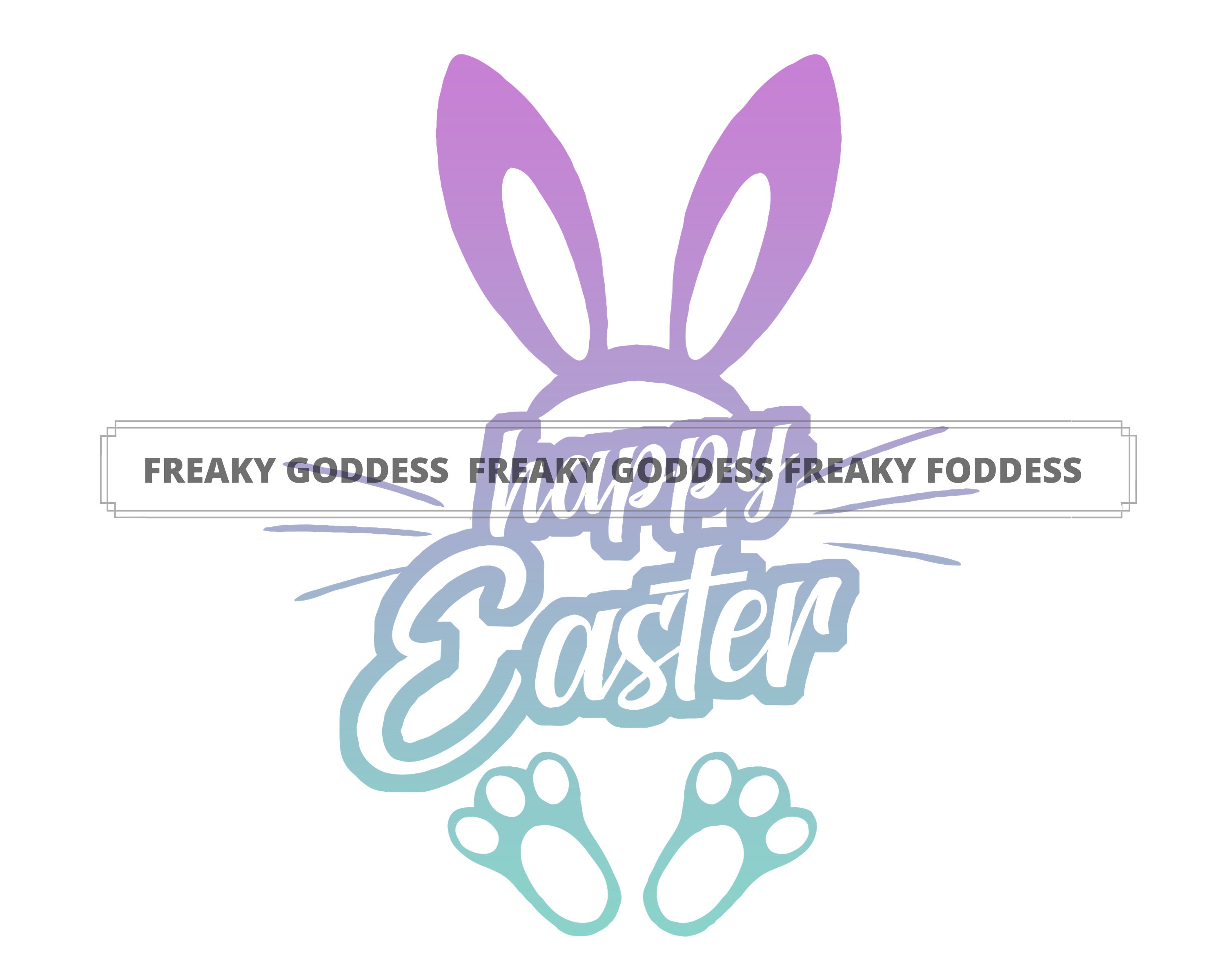 Happy Easter SVG Cute Bunny Ears for Kids Easter or Egg Hunt - Etsy