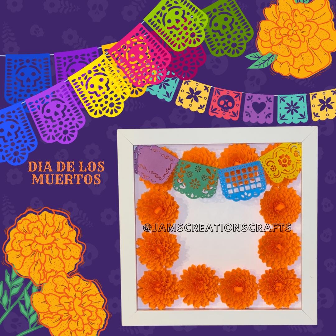 Shadow Box Ofrenda Shadow Box, Amor Eterno Ofrenda Shadow Box ...