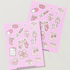 Sticker - Celebrate Caregiving: Nursing Sticker Set With 14 Unique ...
