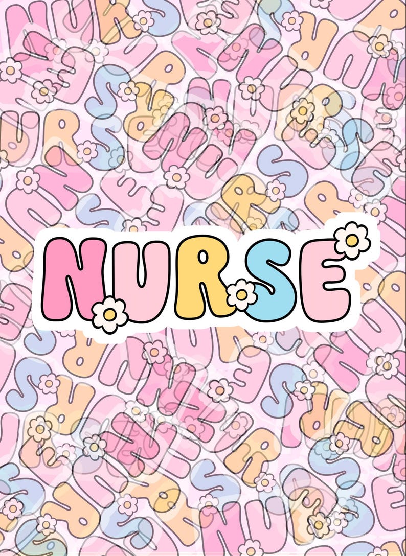 Sticker - Nurse Sticker - Nursing Sticker - Perfect Gift for Healthcare ...