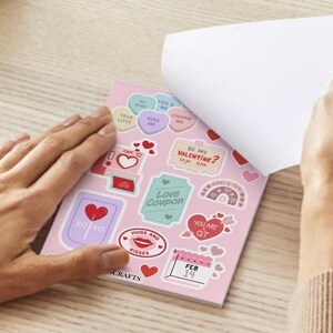 Sticker - Valentines Day Sticker Bundle | Sticker Sheet Sweet Hearts ...