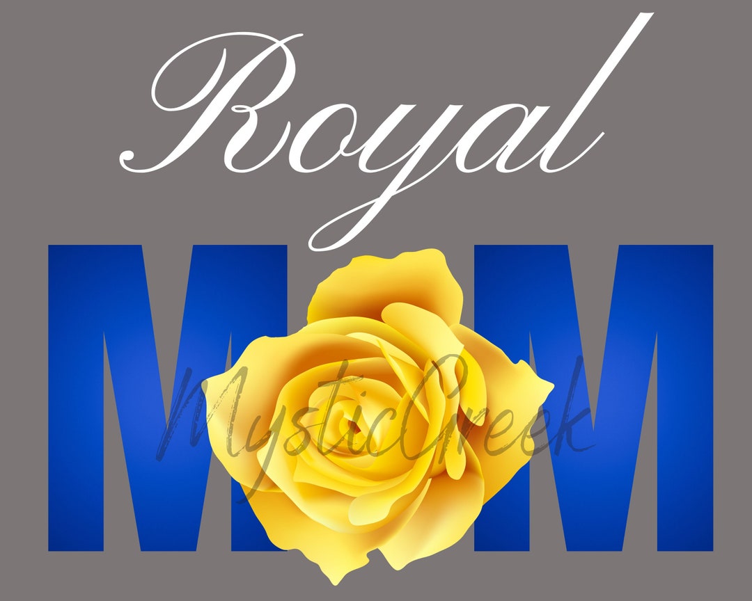Royal Mom Sigma Gamma Rho 1922 Yellow Rose Greek Letter D9 Greek ...