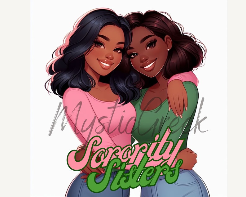 Alpha Kappa Alpha Sorority Inc 1908 Service D9 Beautiful Black Women ...