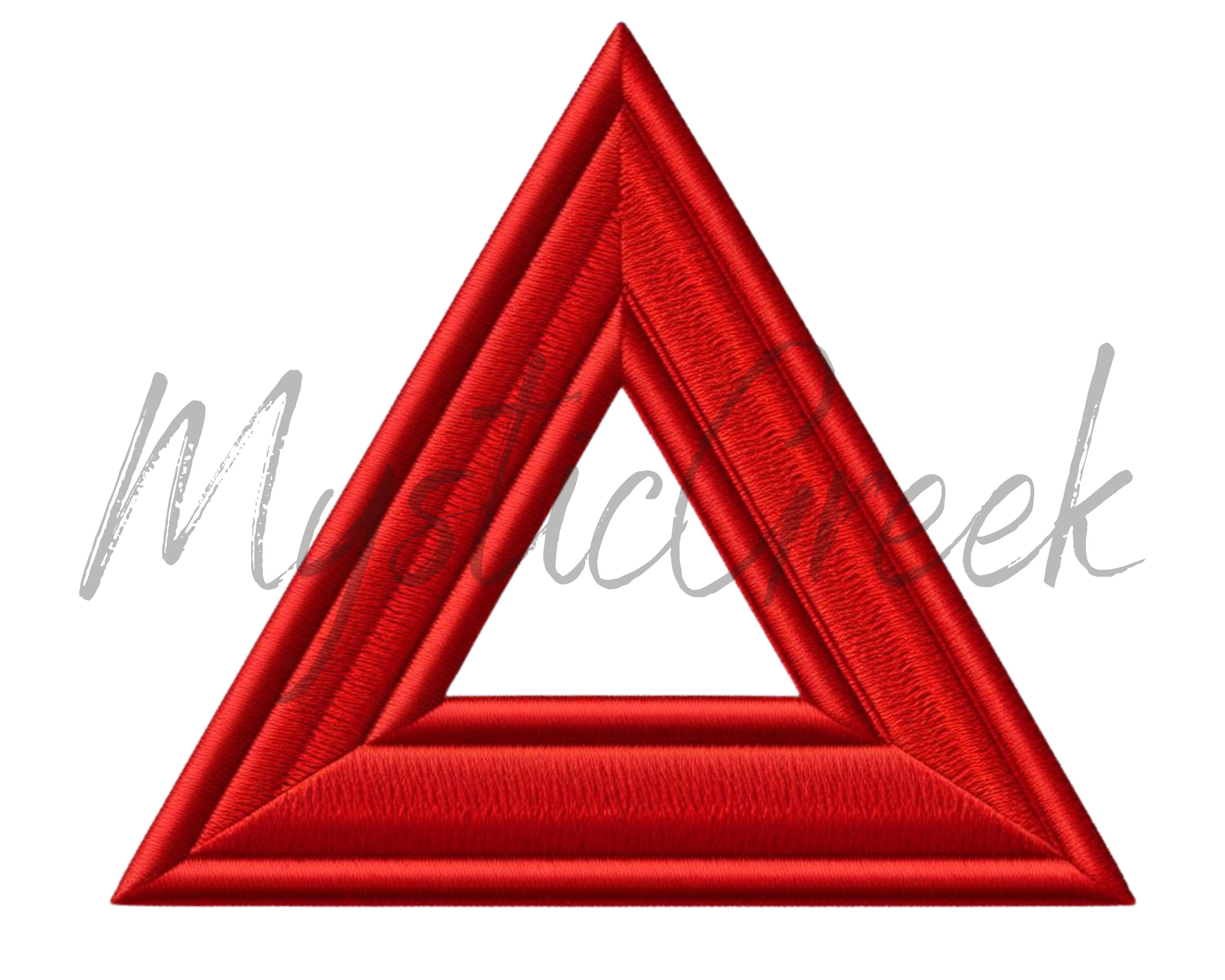 Embroidered Delta Sigma Theta Sorority Inc Greek Letter African Violet ...