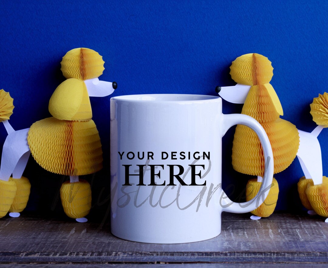 Sigma Gamma Rho Sorority PNG White Mug Mockup Product Photo Flat Poodle ...