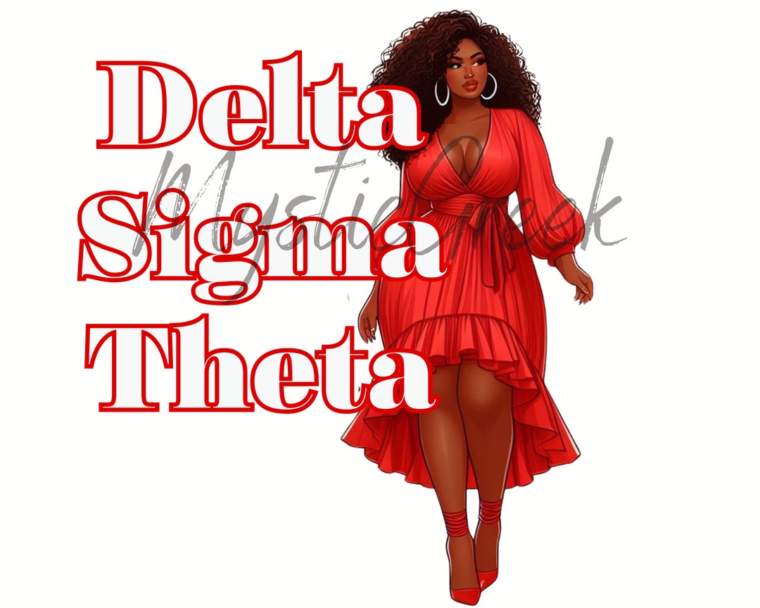 Delta Sigma Theta 1913 Sorority Beautiful Elegant Women D9 Greek ...