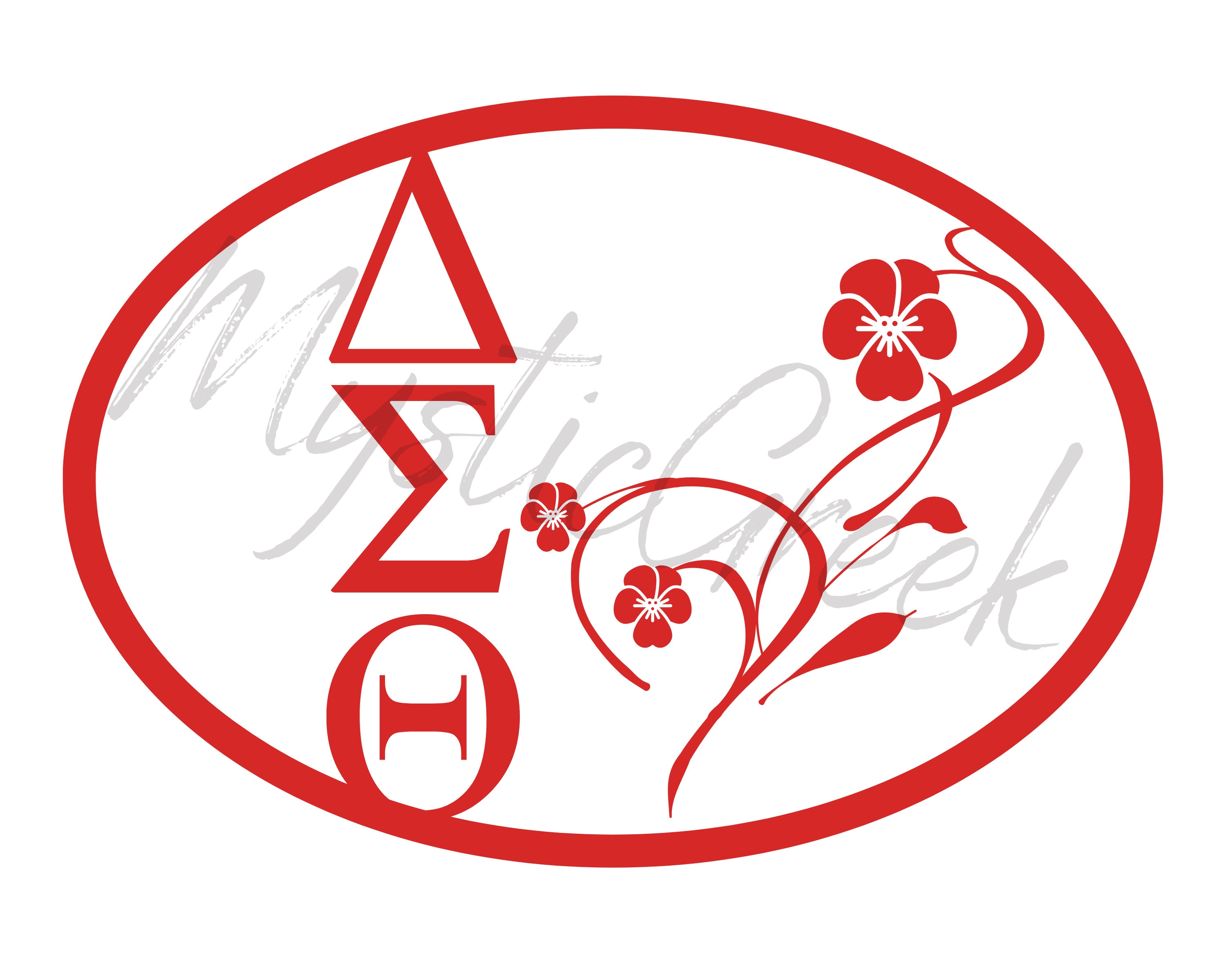 Delta Sigma Theta Sorority Inc Greek Letter African Violet 1913 Solid ...