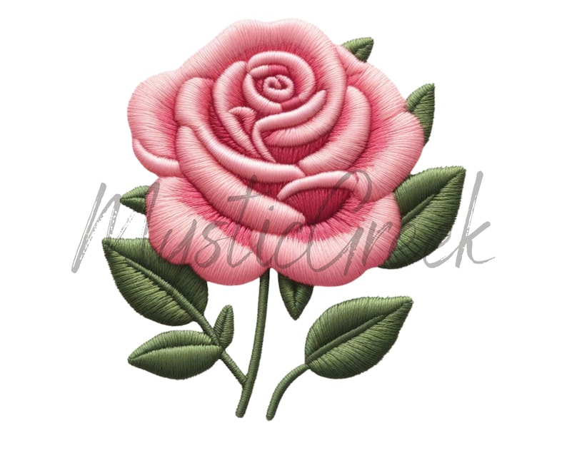 Embroidered Patch Ivy AKA Frog Pink Rose Alpha Kappa Alpha Sorority Inc ...