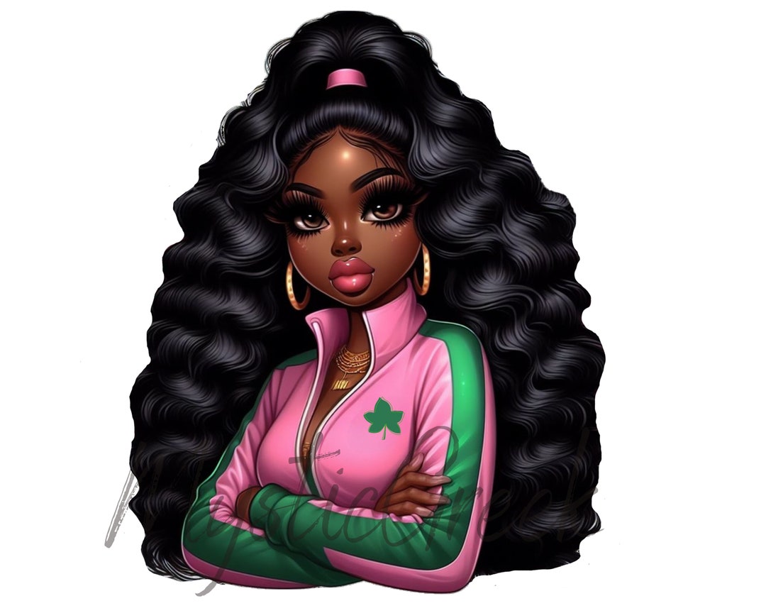 Alpha Kappa Alpha PNG Sorority 1908 Pink Green Casual Jumpsuit D9 Greek ...