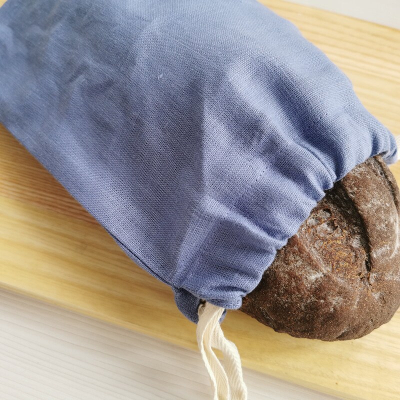 Linen Bread Bag - Etsy