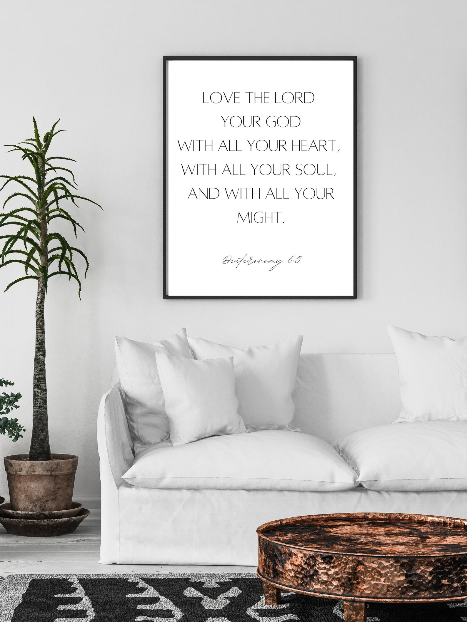 Deuteronomy 6:5 | Love the Lord Your God With All Your Heart | Faith ...