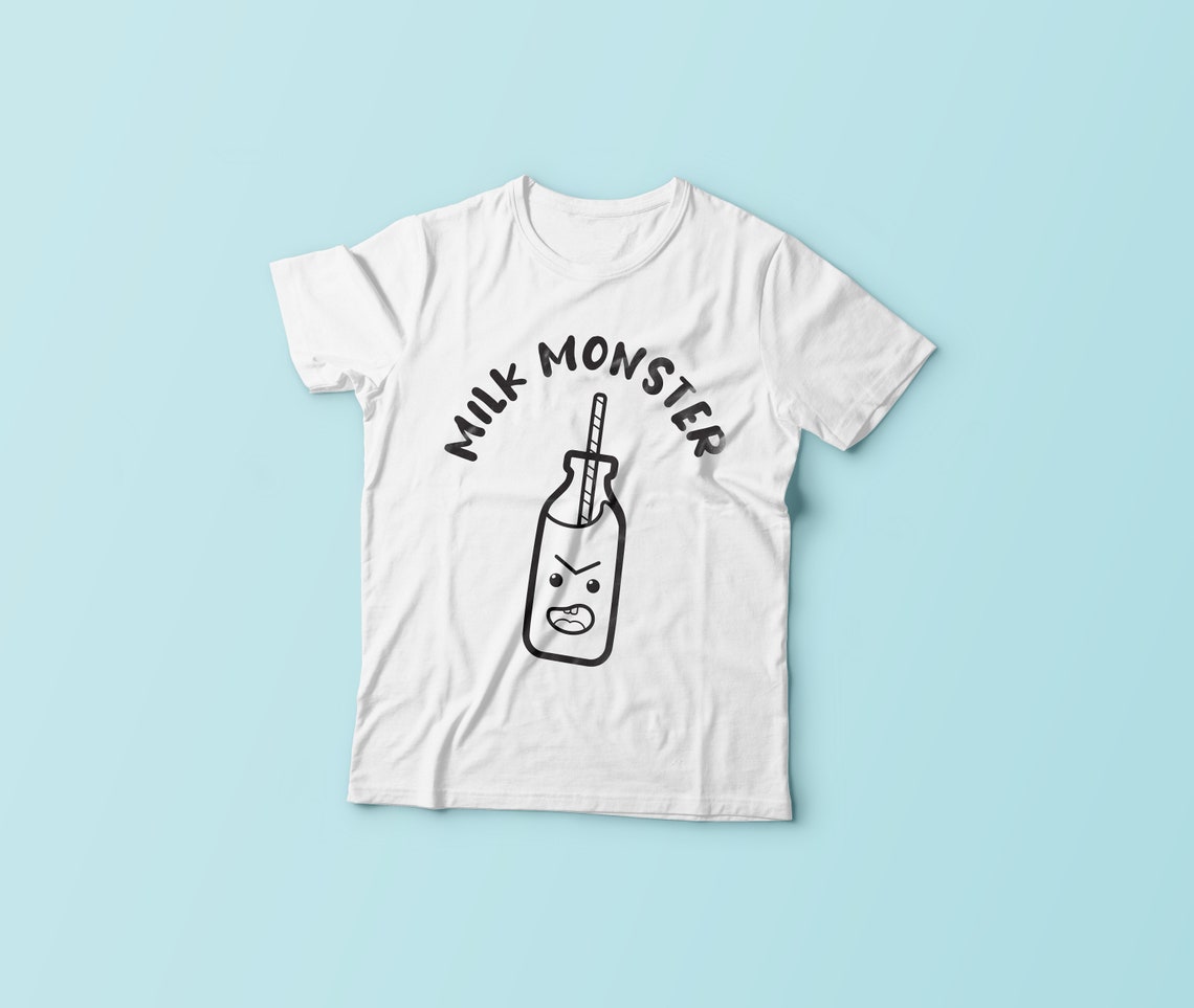 Milk Monster Svg/milk Bottle Clipart/milk Monster Bottle Vector/milk ...
