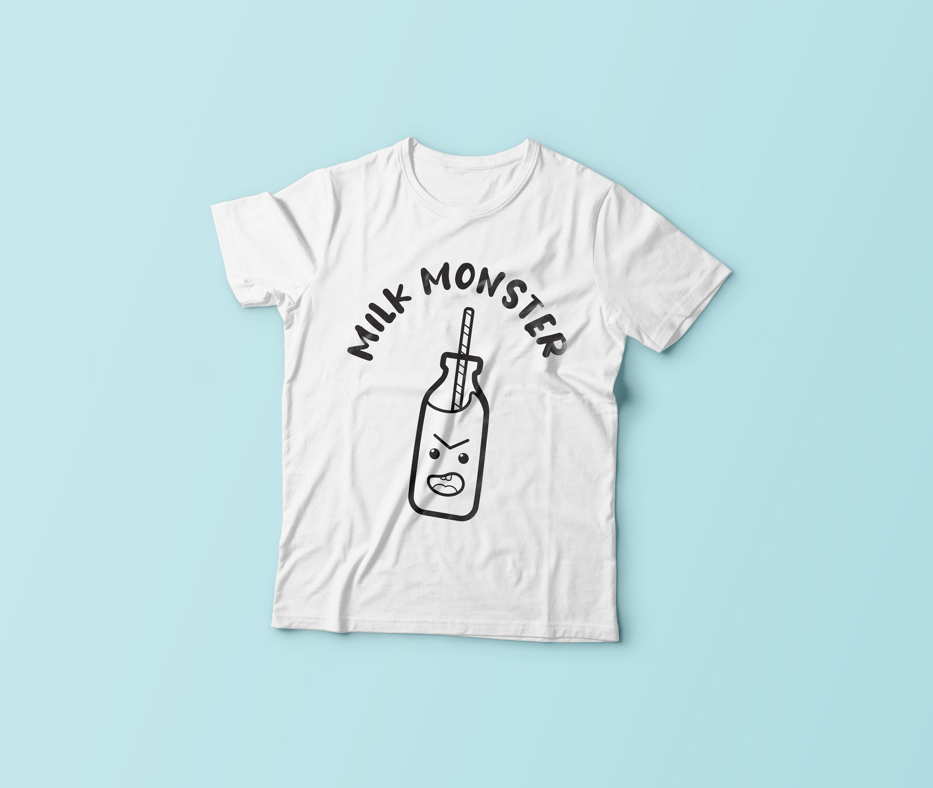 Milk Monster Svg/milk Bottle Clipart/milk Monster Bottle Vector/milk ...