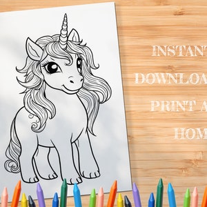 50 Unicorns Coloring Pages for Kids | Unicorn Coloring Pages | Kids ...