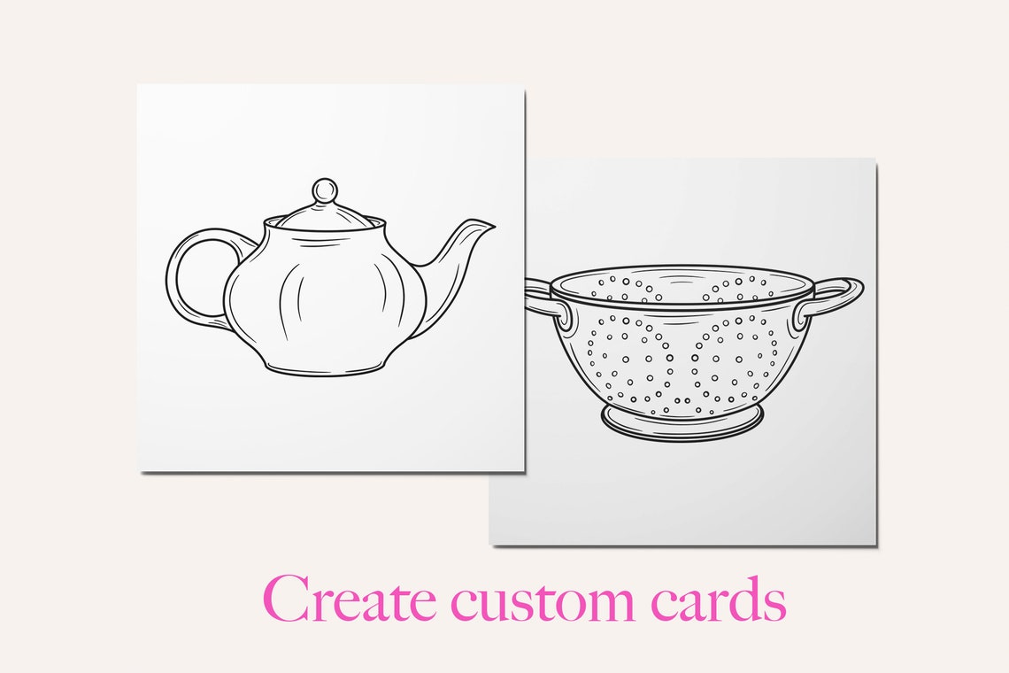 50 Kitchen Procreate Stamps Kitchen Procreate Stamp Brush - Etsy Canada