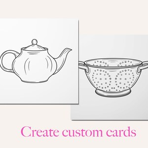 50 Kitchen Procreate Stamps | Kitchen Procreate Stamp Brush Set ...