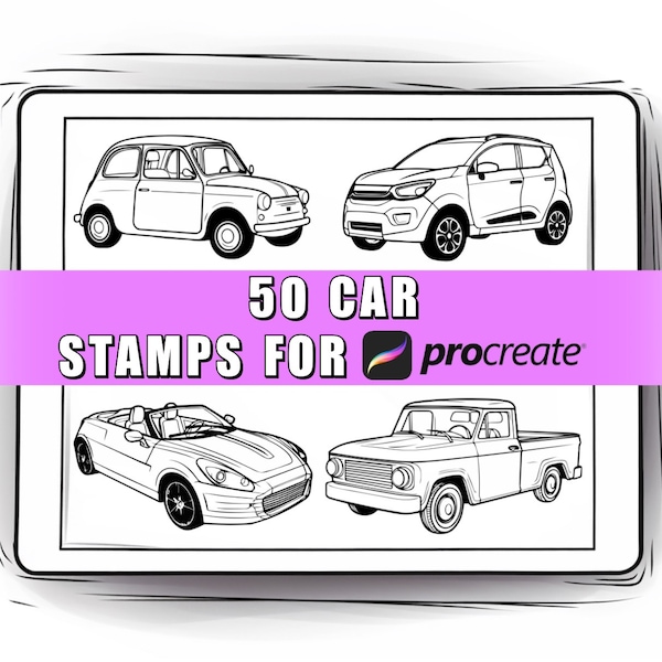 Car Stamp - Etsy