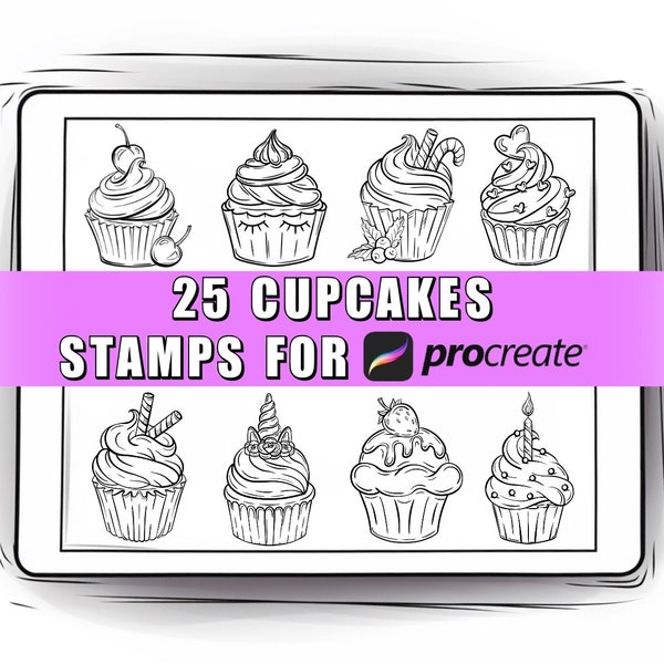 Cupcake Stamp - Etsy