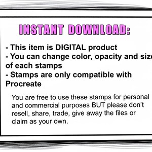 50 Pineapple Procreate Stamps & Brushes (digital Download) - Etsy