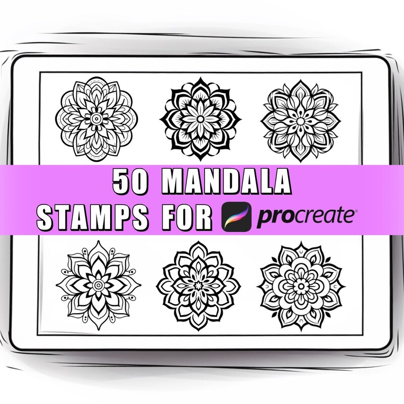 Mandala Stamp - Etsy
