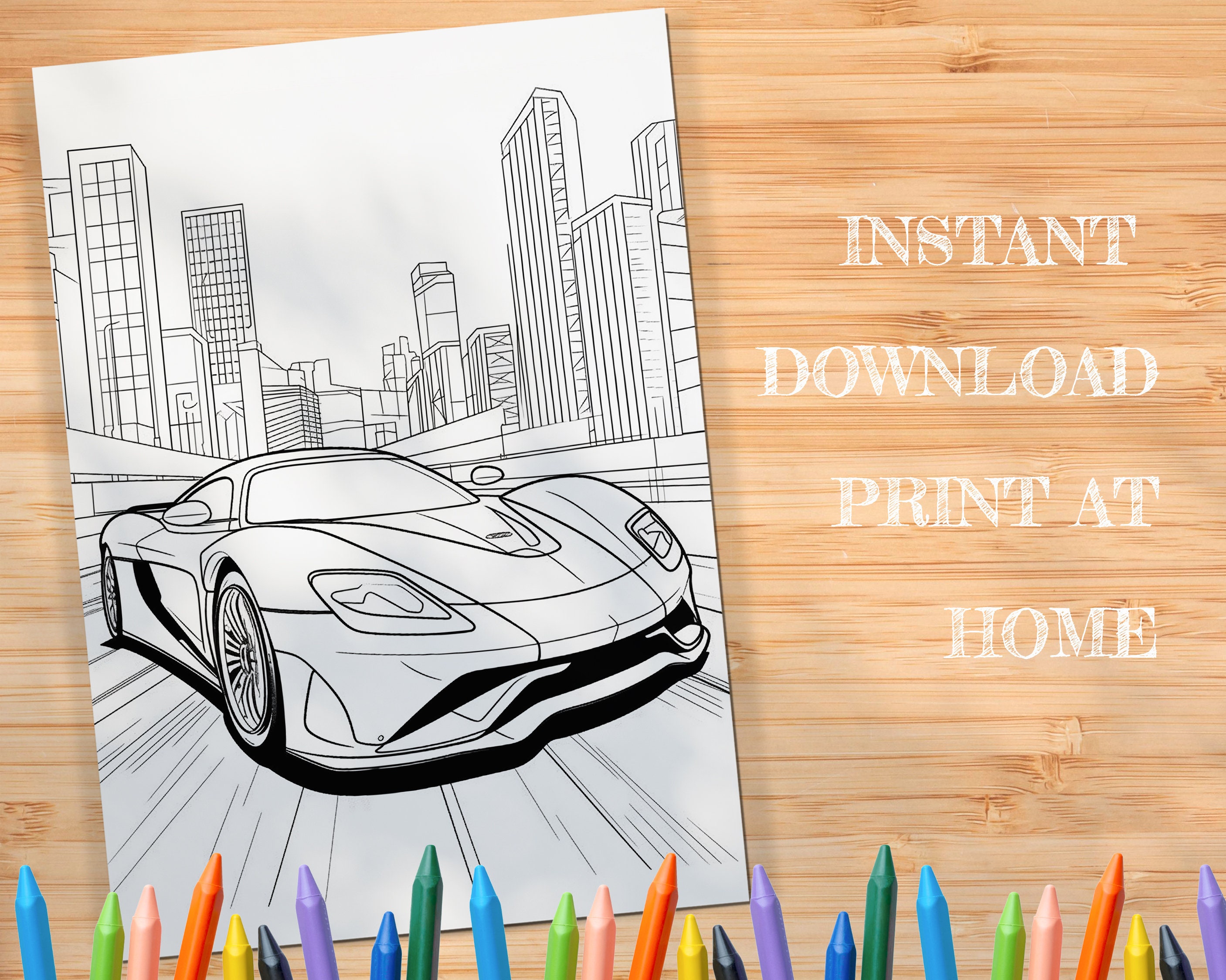 50 Cars Coloring Pages for Kids | Car Coloring Pages | Kids Coloring ...