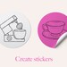 50 Kitchen Procreate Stamps | Kitchen Procreate Stamp Brush Set ...