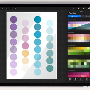Procreate Easter Color Palette 30 Easter Colors for Procreate Easter ...