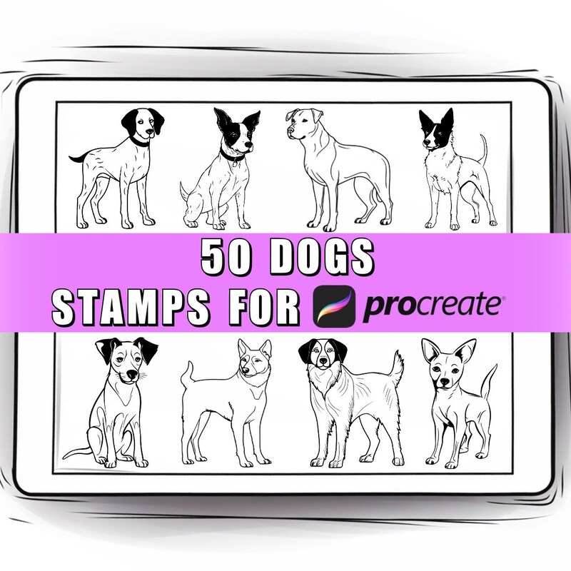 Dog Stamp - Etsy
