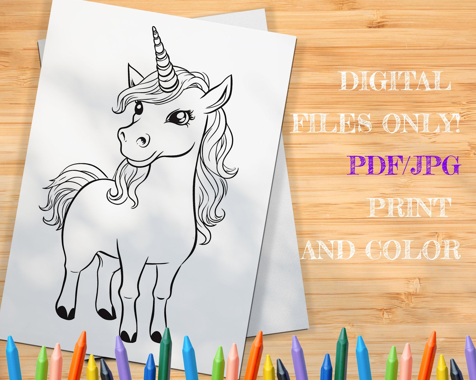 50 Unicorns Coloring Pages for Kids | Unicorn Coloring Pages | Kids ...