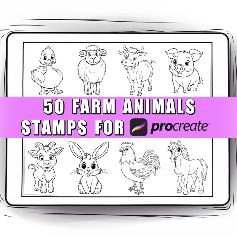 Farm Stamp - Etsy