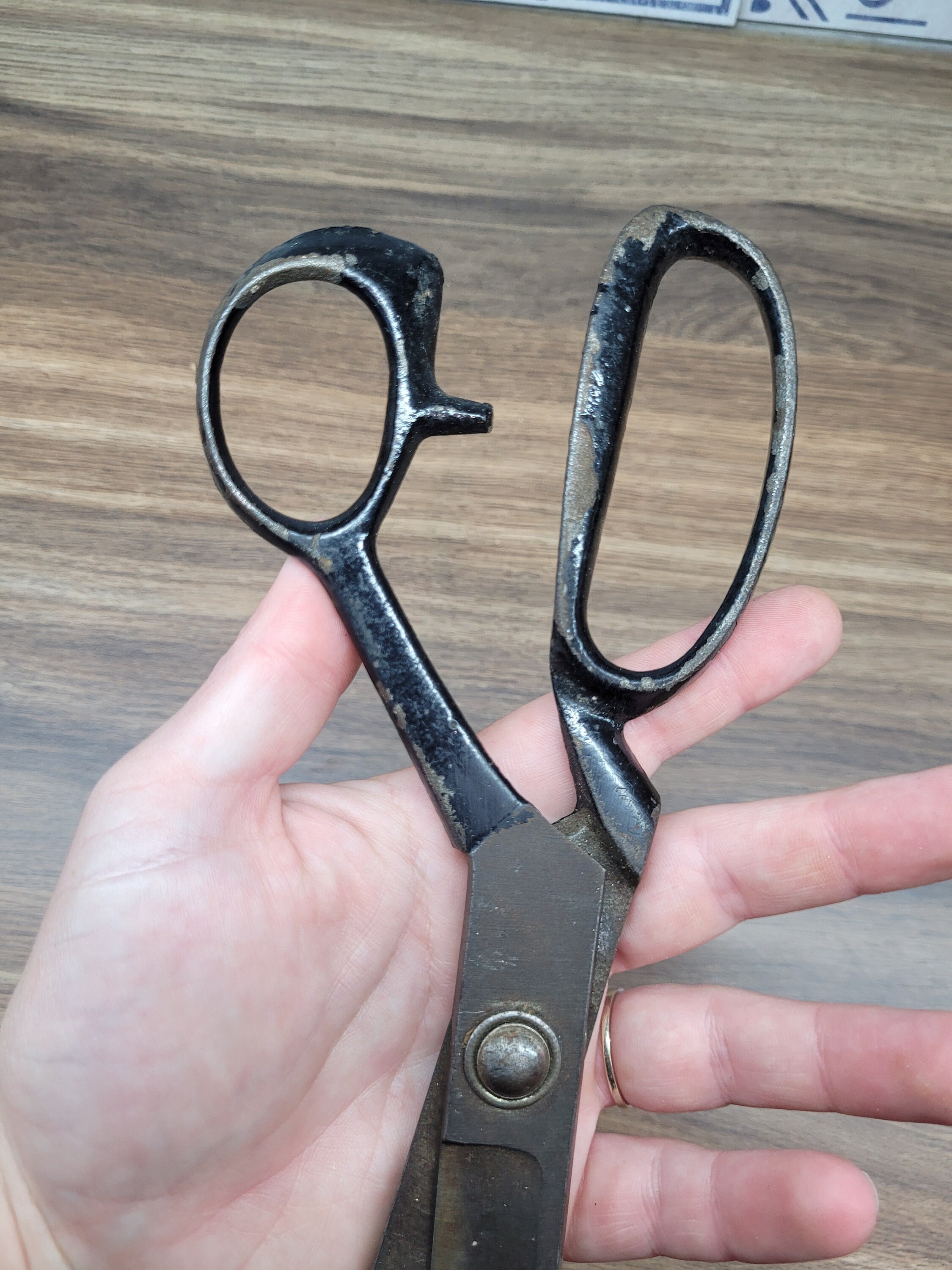 Vintage Wallpaper Scissors, Large Scissors, DIY Tool, Vintage Tool - Etsy